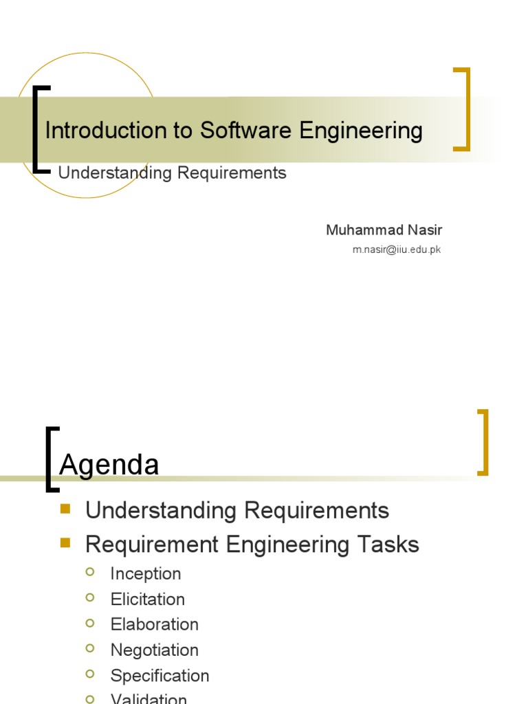 Lecture 9 - Understanding Requirements | PDF | Specification (Technical Standard) | System