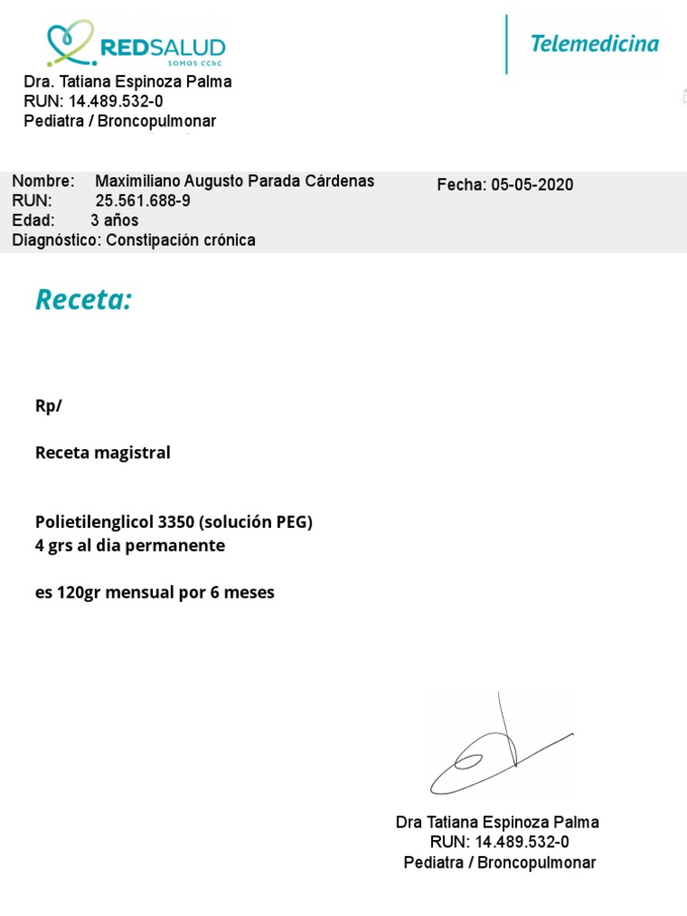 Copia de Receta Tatiana Espinoza | PDF