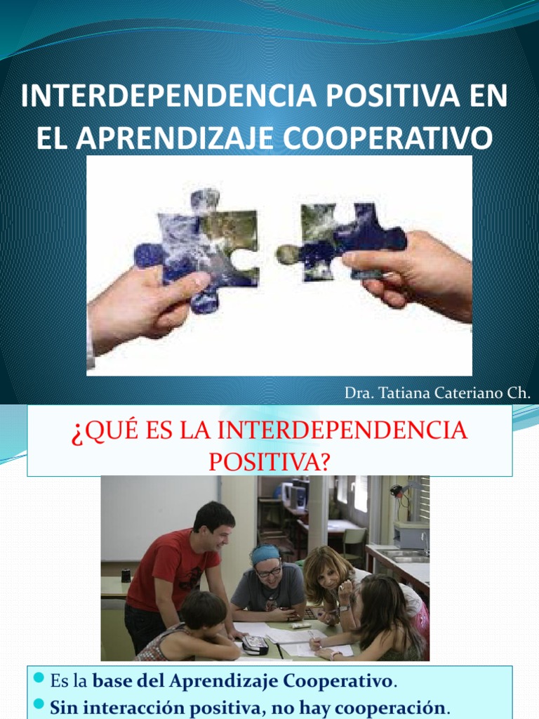 Interdependencia Positiva en El Aprendizaje Cooperativo | PDF ...