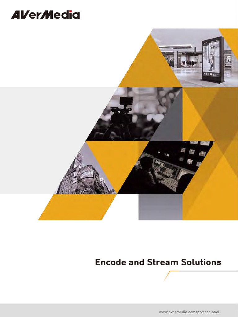 Encode and Stream Solutions | PDF | Streaming Media | Data Compression