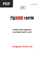 Hiab Operations and Maintenance Manual | PDF | Crane (Machine)