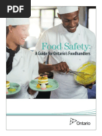 Ontario Food Premises Regulation | PDF | Foods | Food Safety