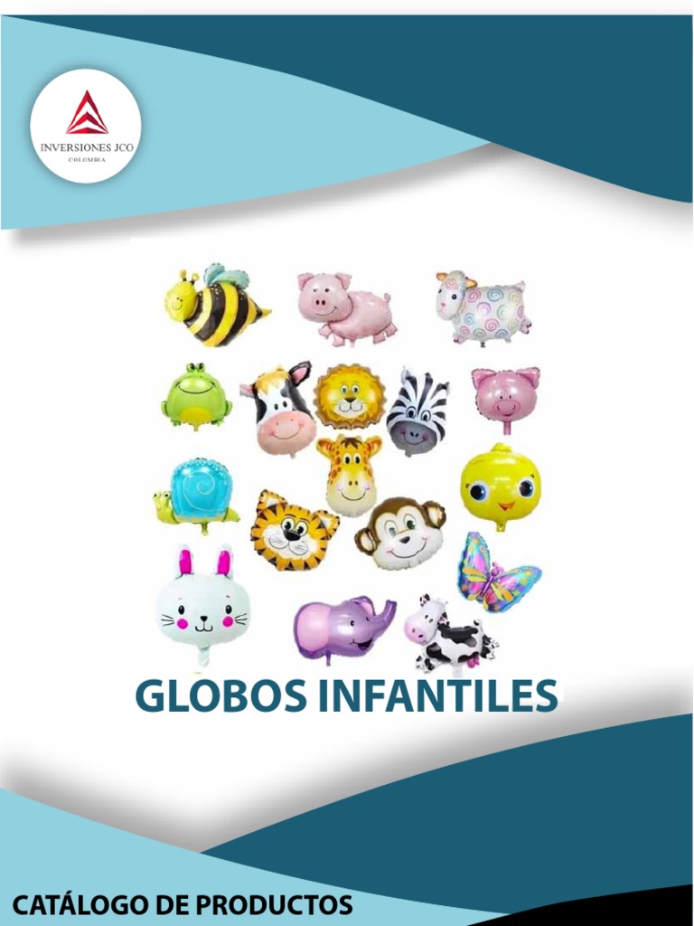 Catalogo Globos Infantiles Jco Baja Resolucion | PDF | Infancia