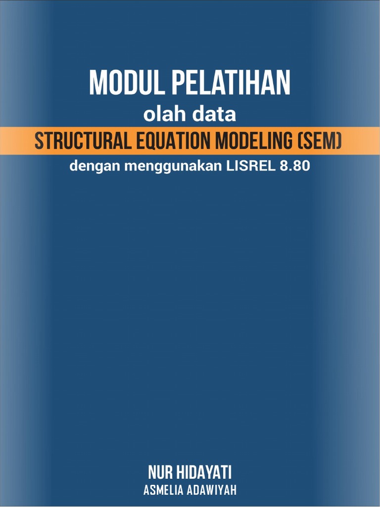 Analisis Structural Equation Modeling | PDF | Metode & Bahan Ajar | Sains & Matematika