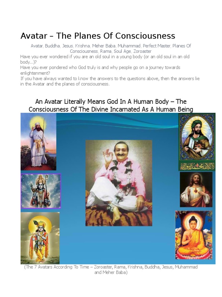 Avatar The Planes of Consciousness | PDF | Paranormal | Religious ...