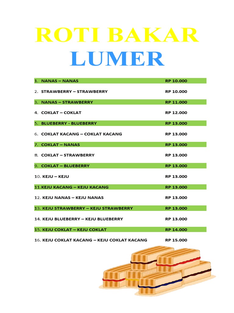 Roti Bakar Lumer | PDF