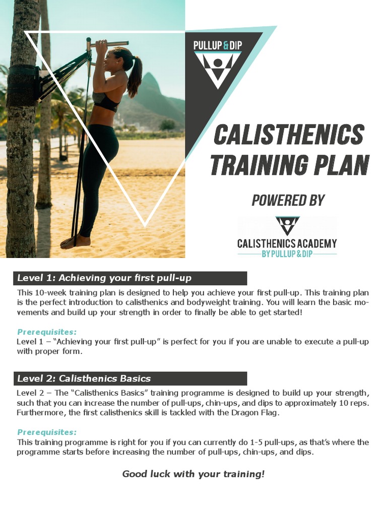 Level 1 Pull-Up Training Plan | PDF