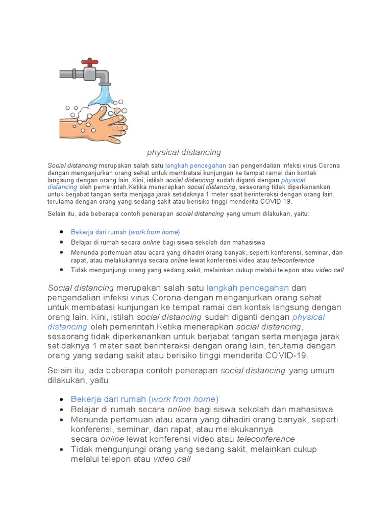 Panduan Physical Distancing COVID-19 | PDF