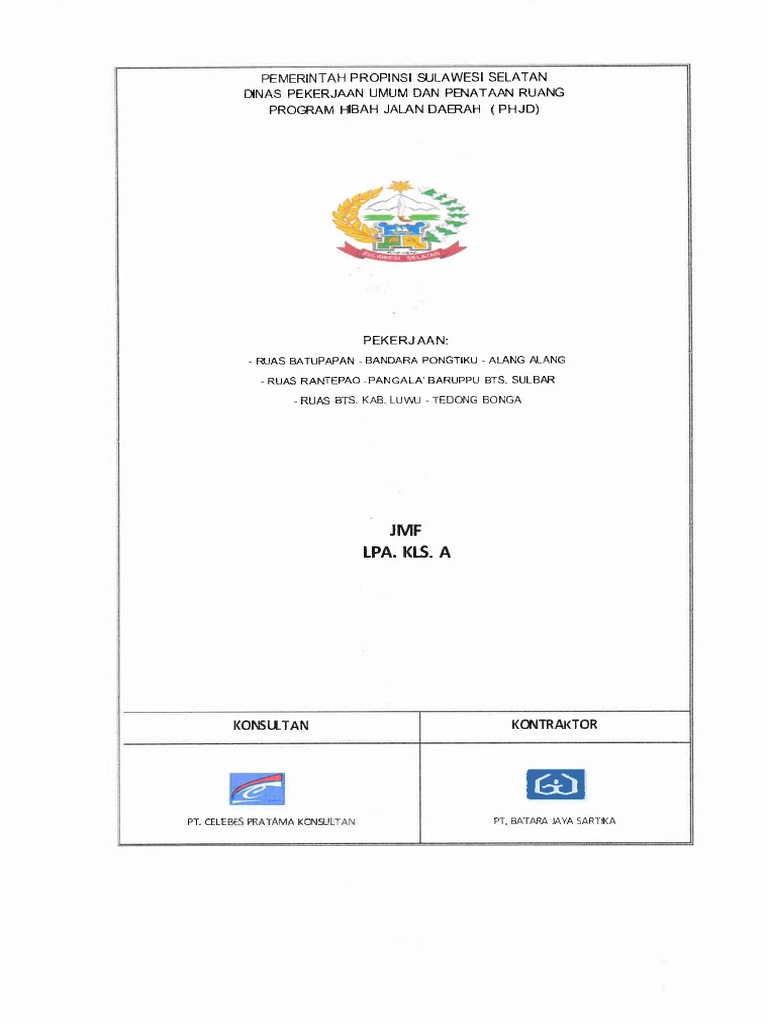 JMF LPA Klas A | PDF