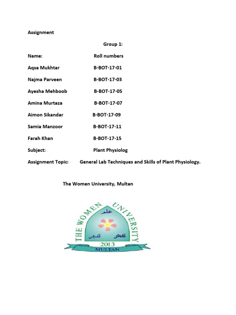 Plant Physiology Lab Techniques Pdf Photosynthesis Nutrients