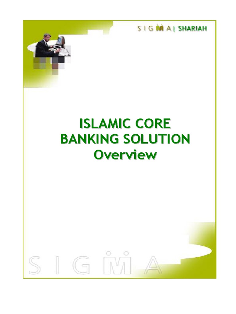 Islamic Core Banking Software Overview | PDF | Banks | Cheque