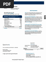 Spectrum Bill | PDF | Fee | Cheque
