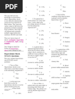 Glasgow Coma Scale (GCS) NCLEX Questions Quiz Nursing | PDF | Traumatic ...