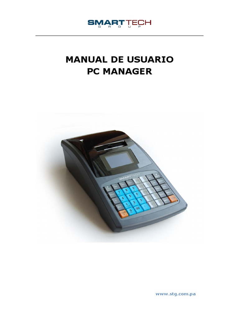 Manual PC Manager | PDF | Ventana (informática) | Archivo de computadora
