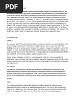 Payroll Management System Project Documentation PDF | PDF | Payroll ...