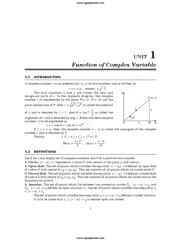 Engineering Mathematics NP Bali Book | PDF | Holomorphic Function | Complex Number