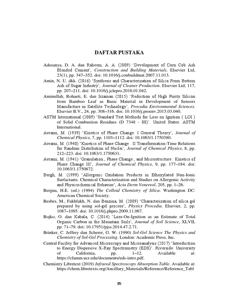 Daftar Pustaka: Chemical Physics, 7, Pp. 1103-1112. Doi: 10.1063/1.1750380 | Download Free PDF ...