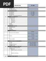 Tabulation of Design Standards | PDF | Fire Sprinkler System | Stairs