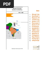 Maratha Royal Family Tree: Shivaji | PDF