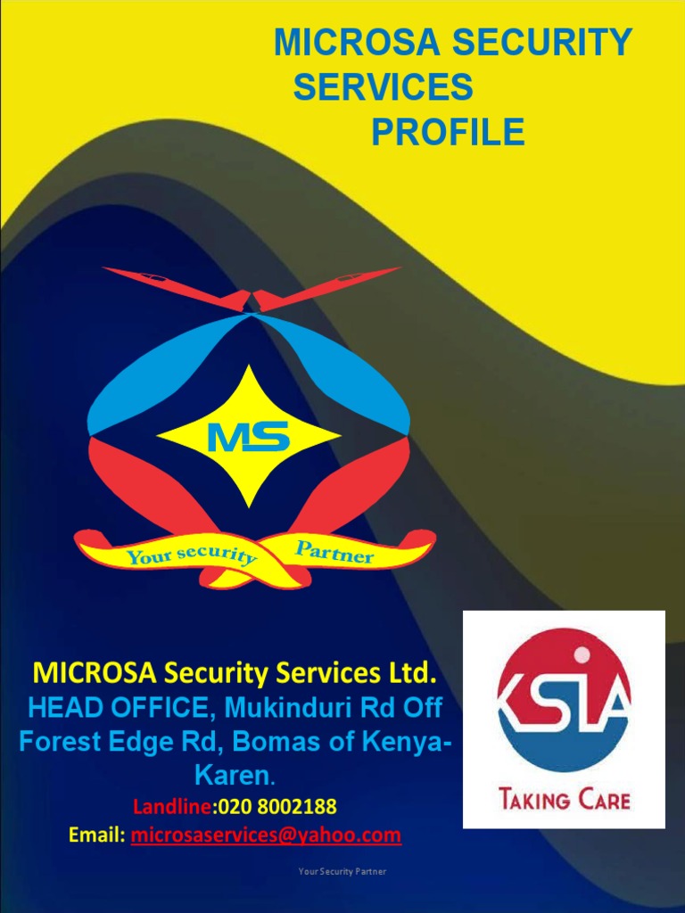 MICROSA Security Services LTD | PDF | Security Guard | Police Dog