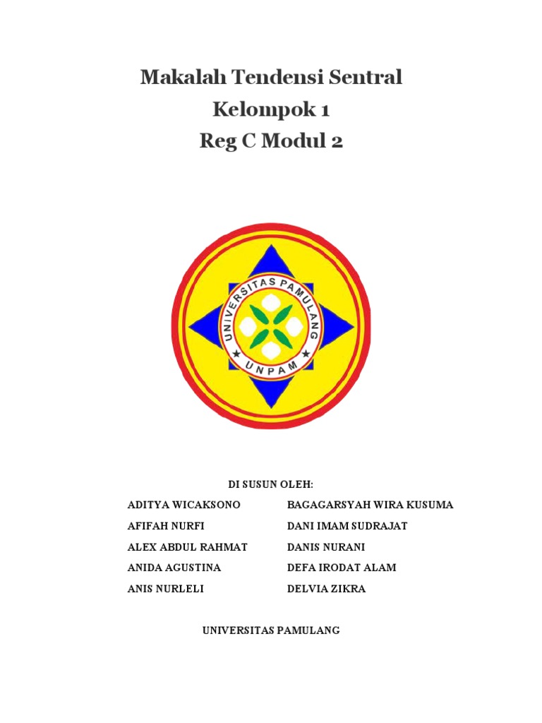 Makalah Tendensi KEL1 REGC | PDF