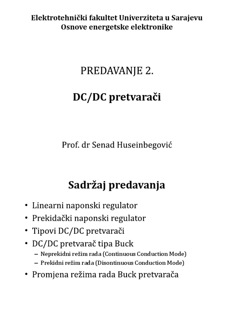 Predavanje 2 2020-2021 | PDF