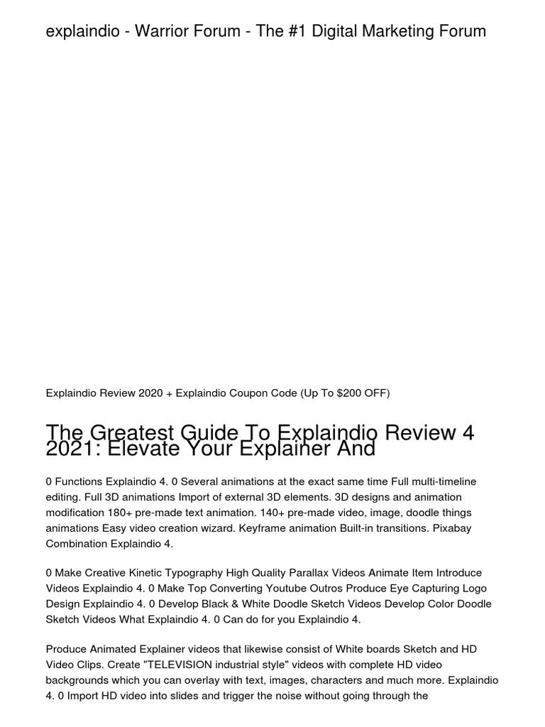 Explaindio Video Creator Review Bonus SlideShareflsuj | PDF | Video ...