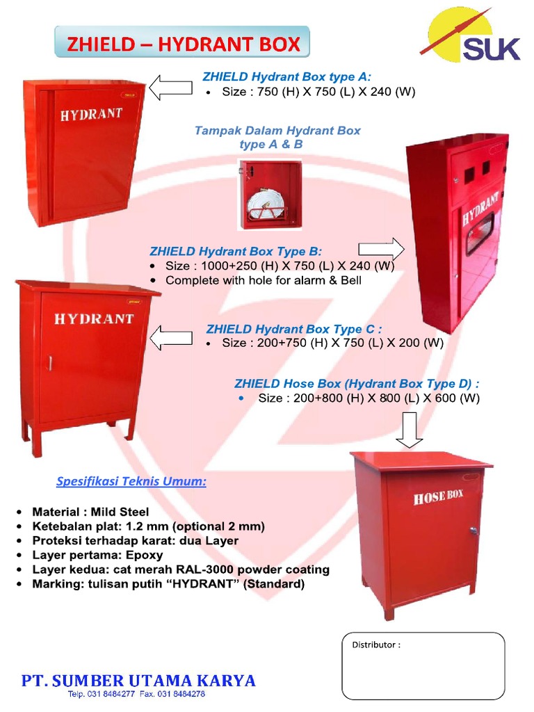 ZHIELD Hydrant Box Brochure | PDF