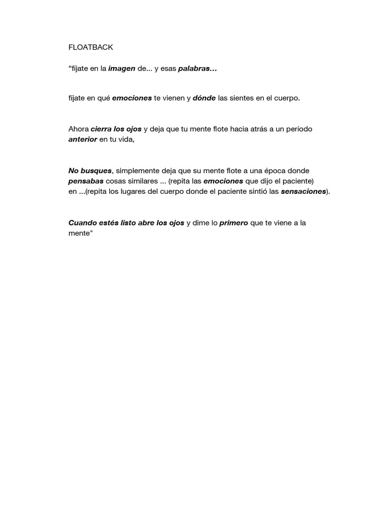 Fase 2 Floatback | PDF