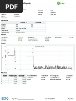 OTDR Report | PDF | Optical Fiber | Atomic