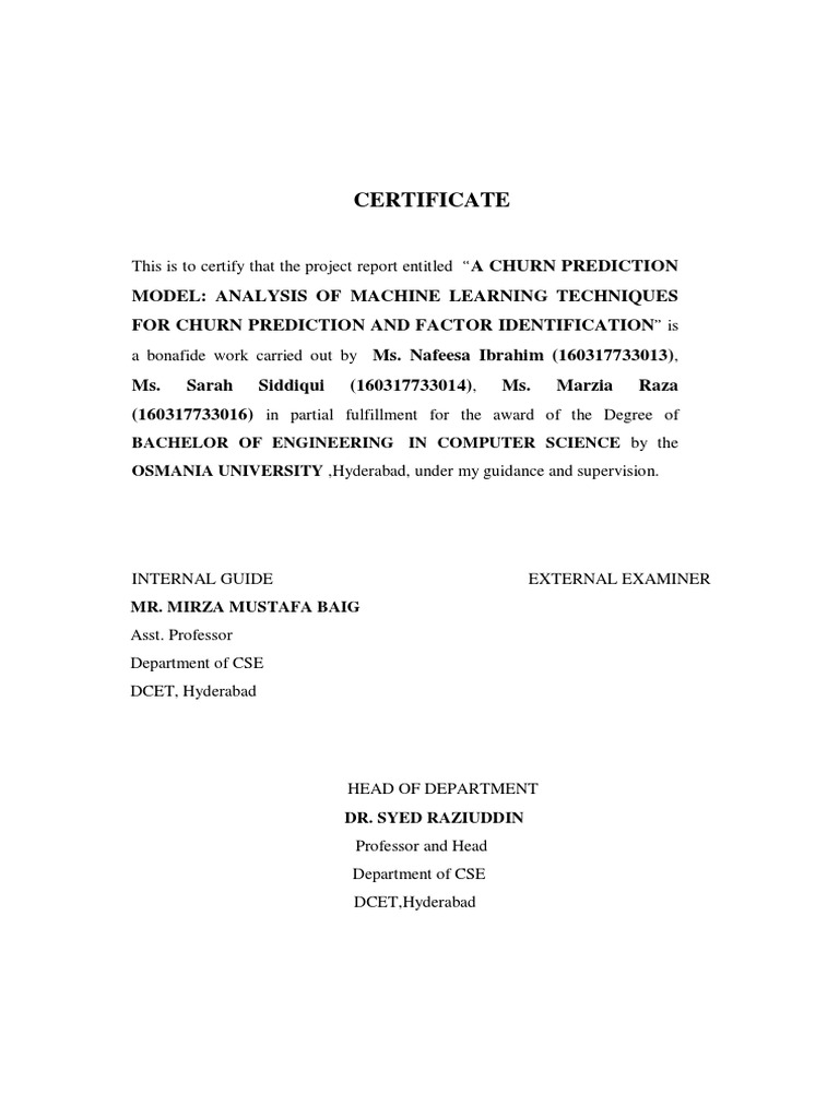 Cert For Letterhead | PDF