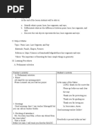 Semi-Detailed Subtraction Lesson Plan | PDF | Subtraction | Elementary ...