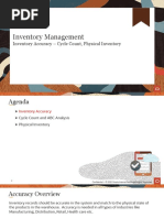 How To Cycle Counts Works - Queries | PDF | Oracle Database | Inventory