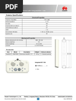 ADU4521R0v06: Antenna Specifications | PDF | Antenna (Radio ...
