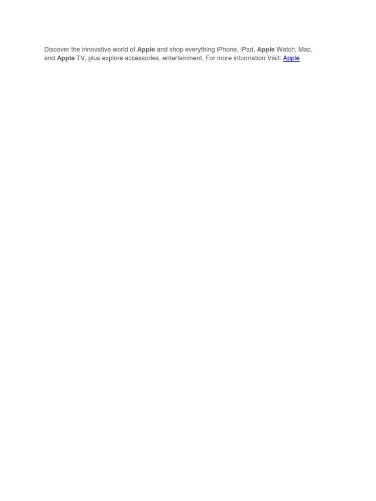 Apple | PDF
