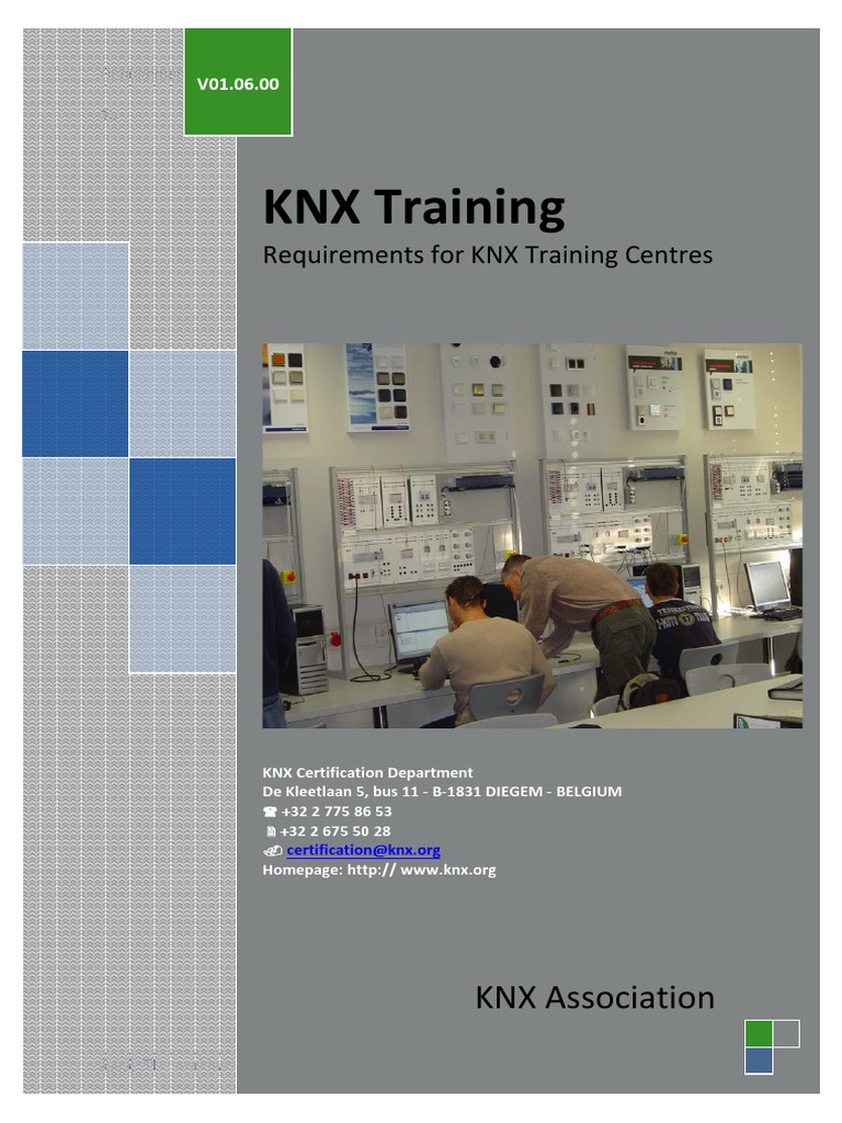 KNX Training. KNX Association V | PDF | Tutor | Test (Assessment)