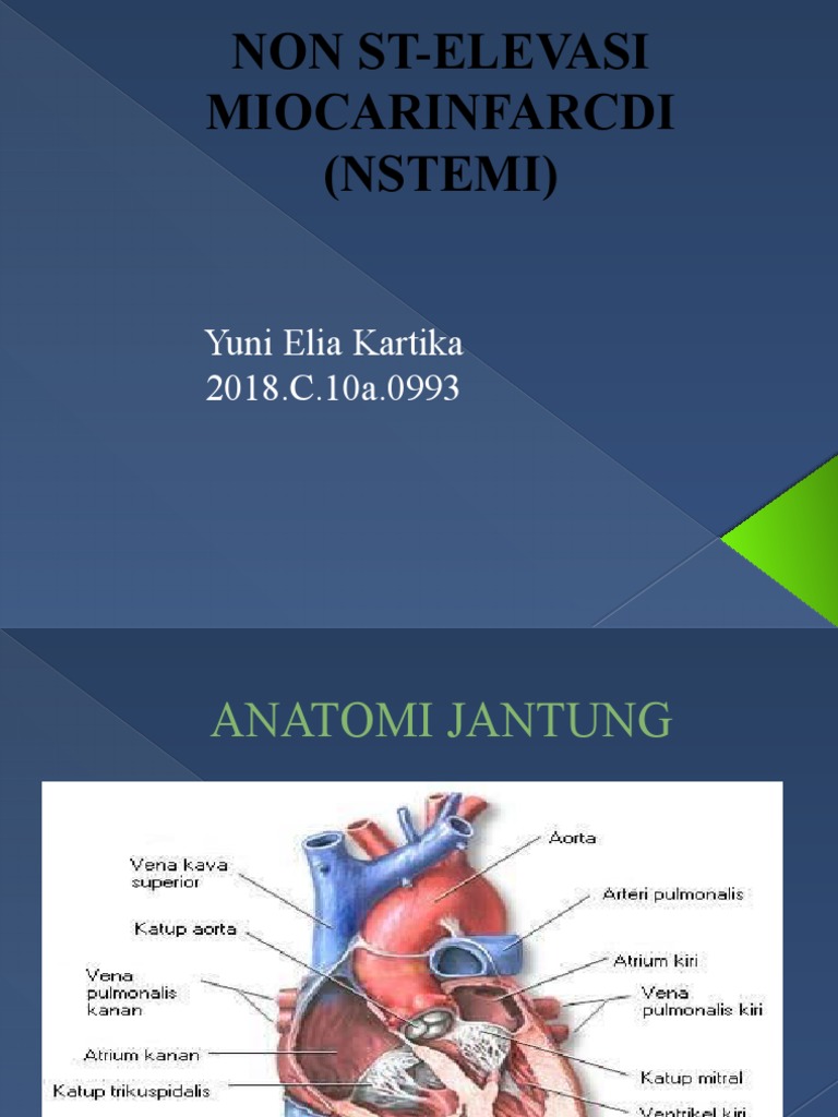 Non St-Elevasi Miocarinfarcdi (Nstemi) | PDF