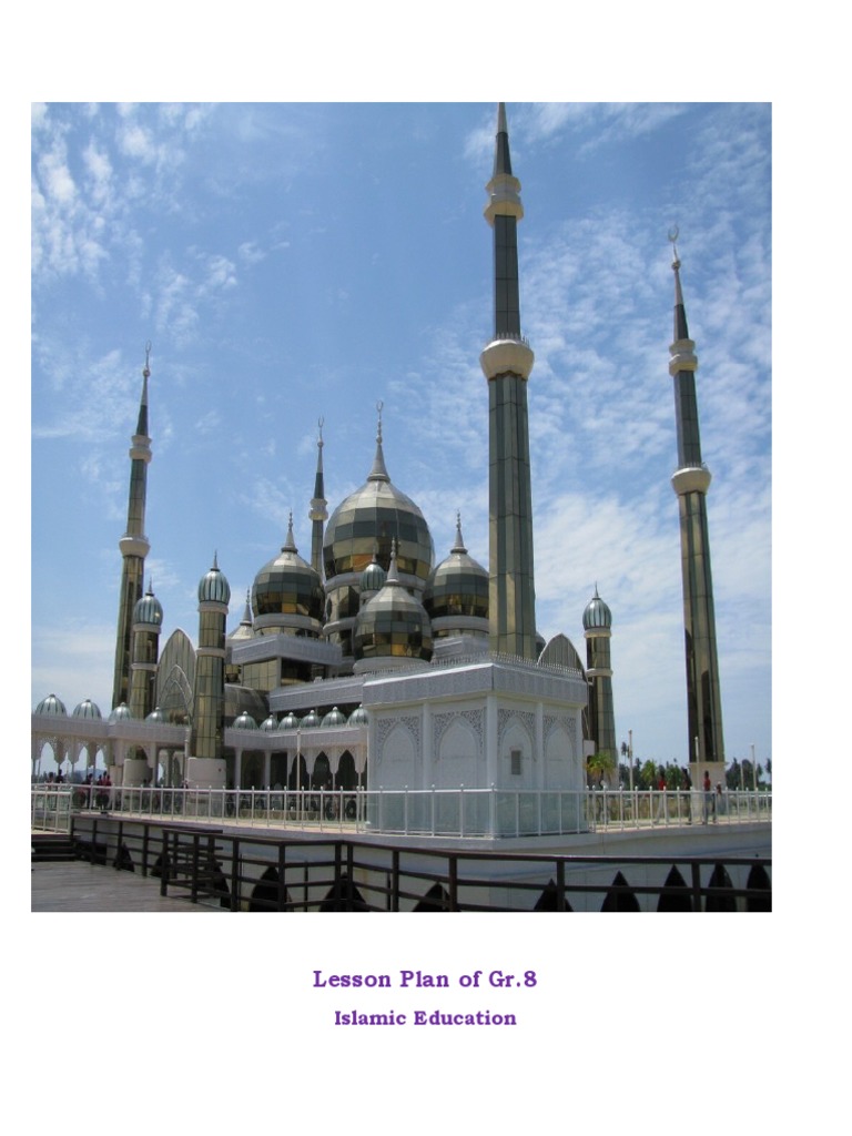 Lesson Plan of GR 8 Islamic Education | PDF | Wisdom | Differentiated ...