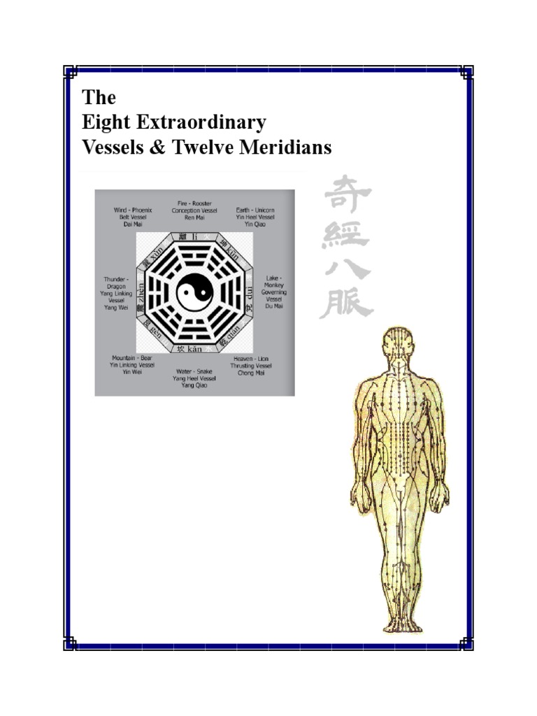 12 Meridians and 8 Vessels | PDF | Meridian (Chinese Medicine) | Yin ...