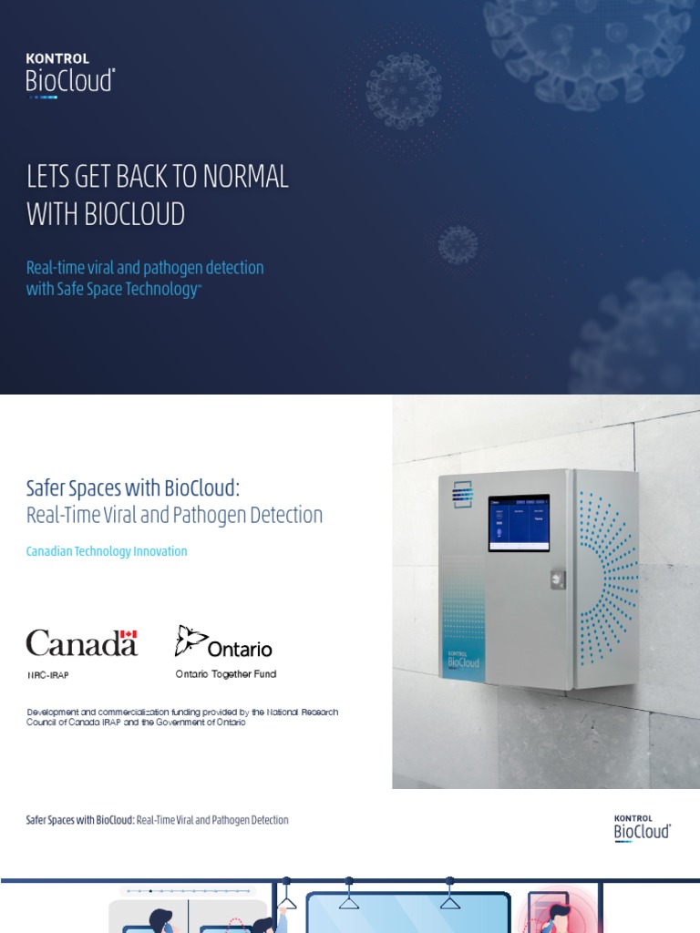 Kontrol BioCloud Presentation - Final | PDF | Science | Technology ...