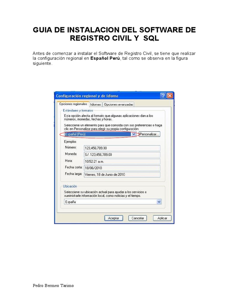 Manual de Instalacion - Sistema - MPC | PDF | Ventana (informática ...