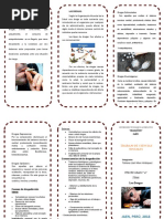 TRiptico de Sustancias Psicoactivas | PDF | Drogas | Drogas Psicoactivas