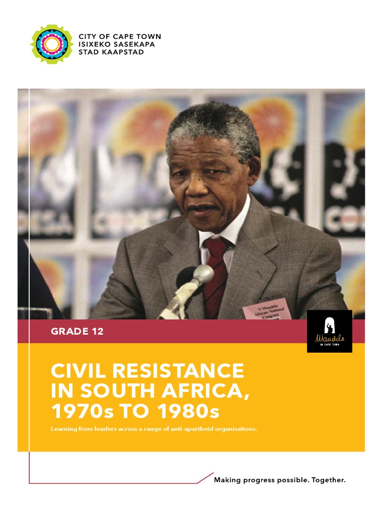 CCT NM Lesson Plan Grade 12 CivilResistanceinSouthAfrica | PDF ...