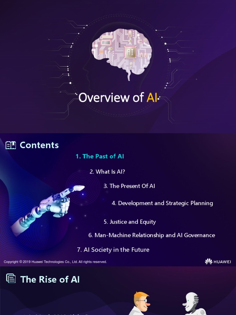 HCIA-AI V1.0 Training Materials | PDF | Artificial Intelligence ...