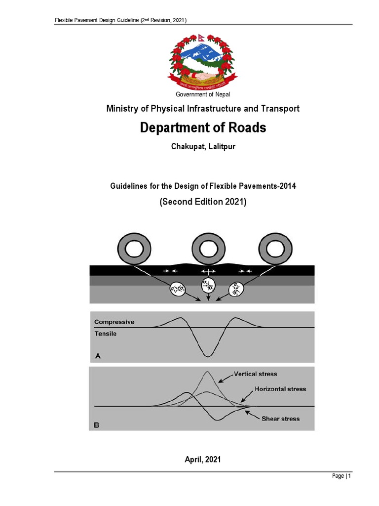 Guidelines For The Design of Flexible Pavement 2021 | PDF | Road ...
