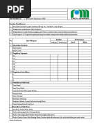 Check List Perawatan Panel Listrik Haida | PDF