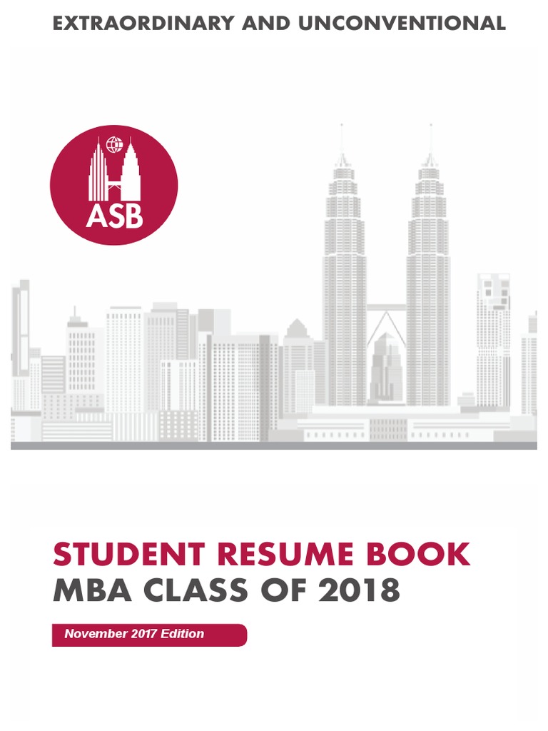Resume Book 2nd Edition MBA2018 | PDF | Business | Economies