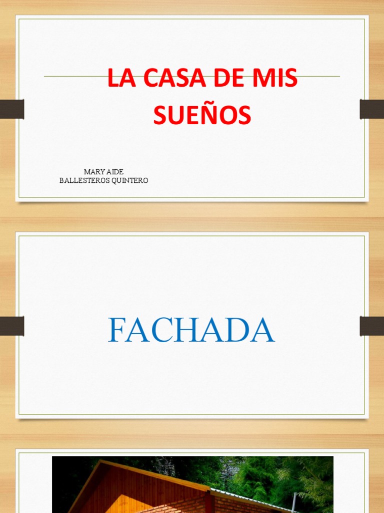 Diseño de la Casa de Mis Sueños | PDF