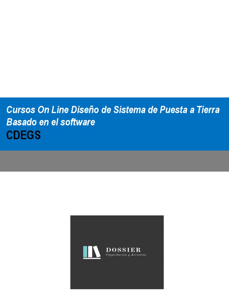 Curso CDEGS | PDF | Pay Pal | Software