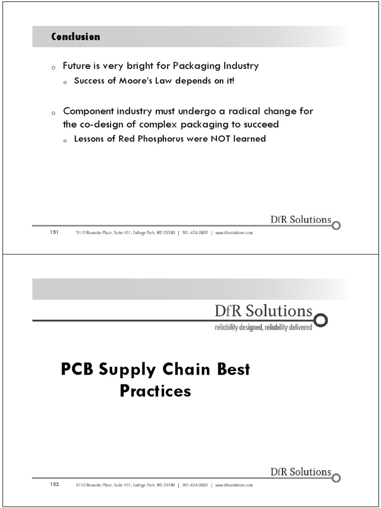 DFR PCB Reliability Supply Chain | PDF | Printed Circuit Board | Soldering